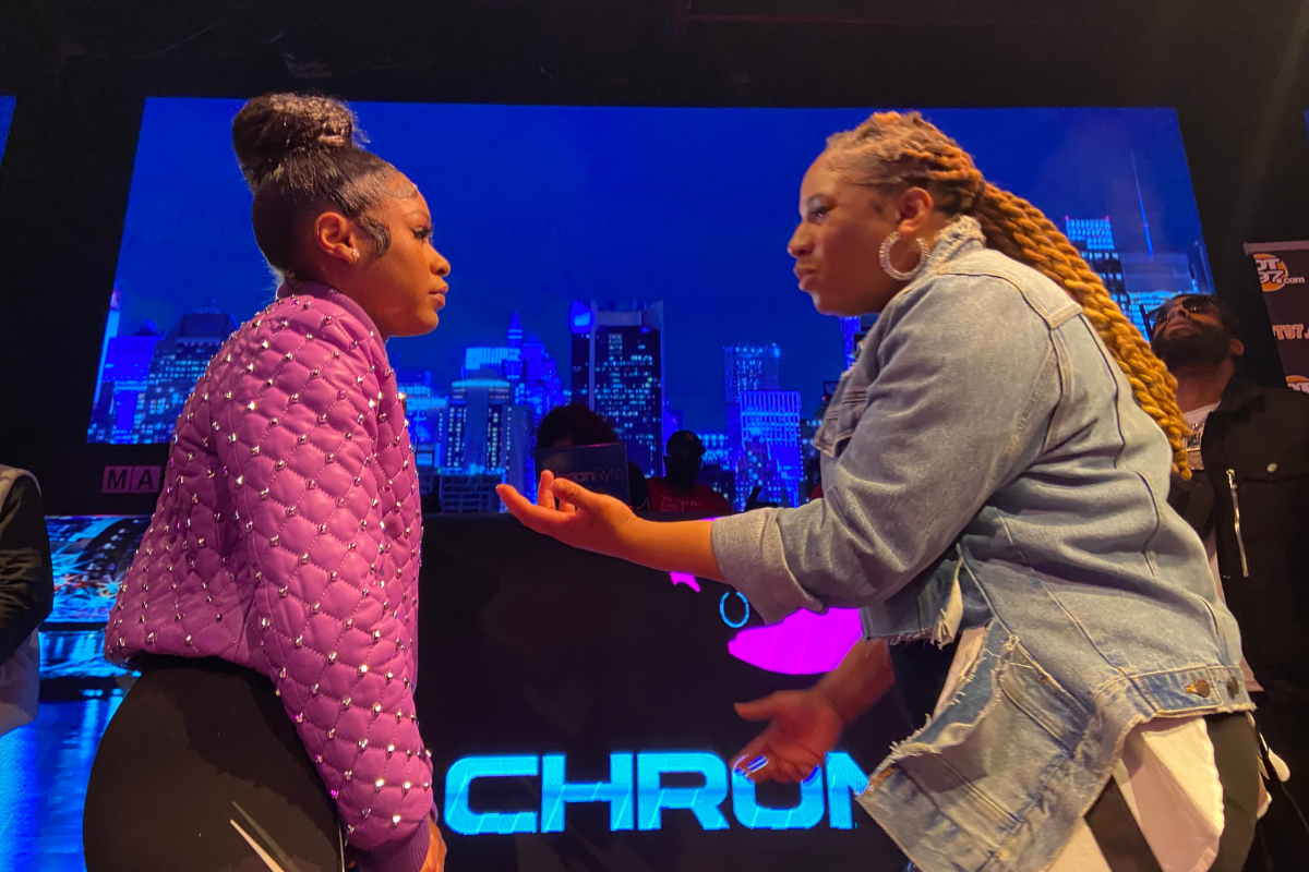 Remy Ma’s Debut “Chrome 23” Battle Rap Event Attended By Fat Joe ...