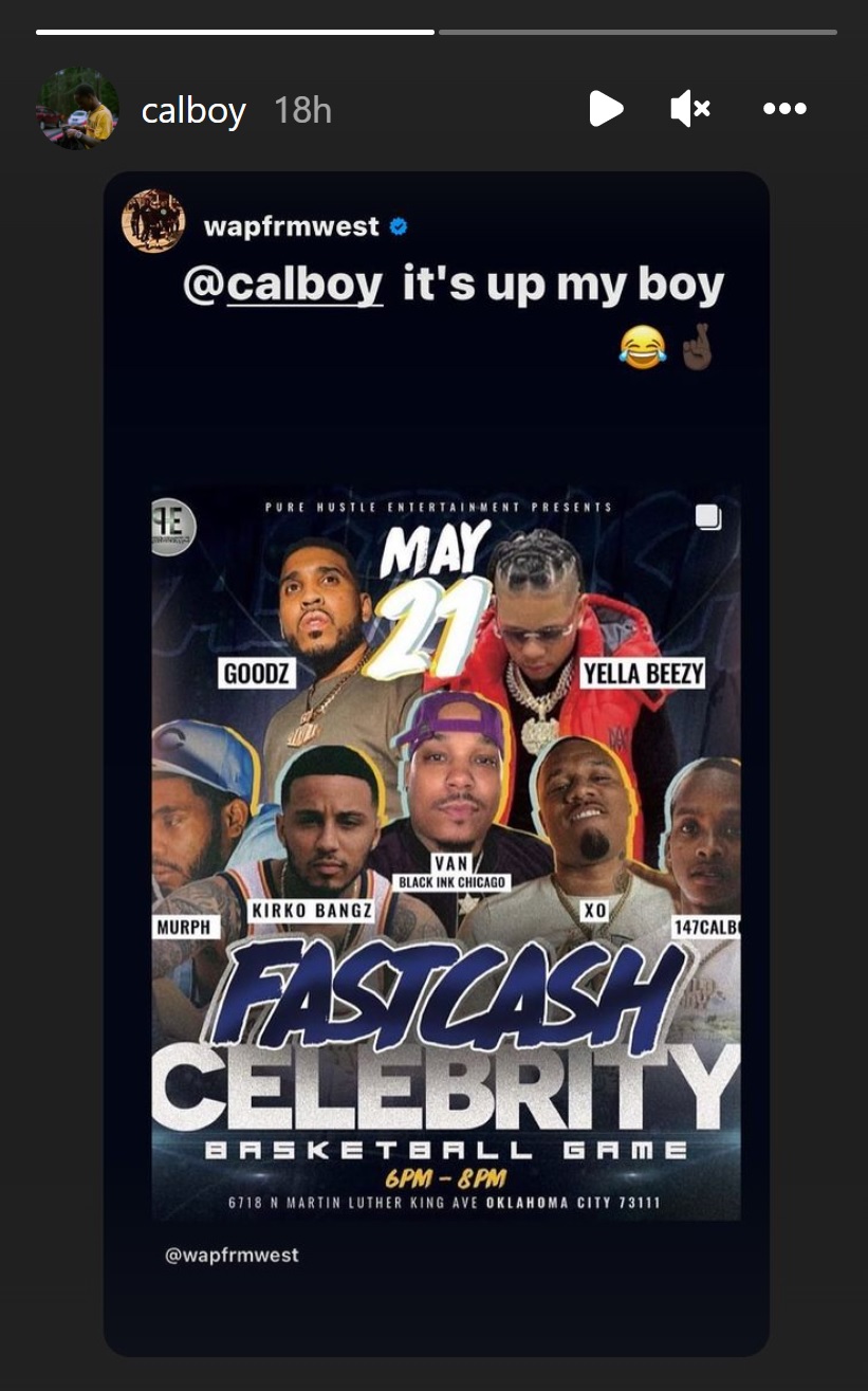 Calboy Promotes OKC Appearance While Wanted By Police - AllHipHop