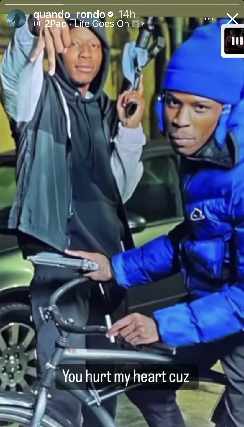 Quando Rondo Mourns Death Of Lul Pab Following L.A. Shooting - AllHipHop