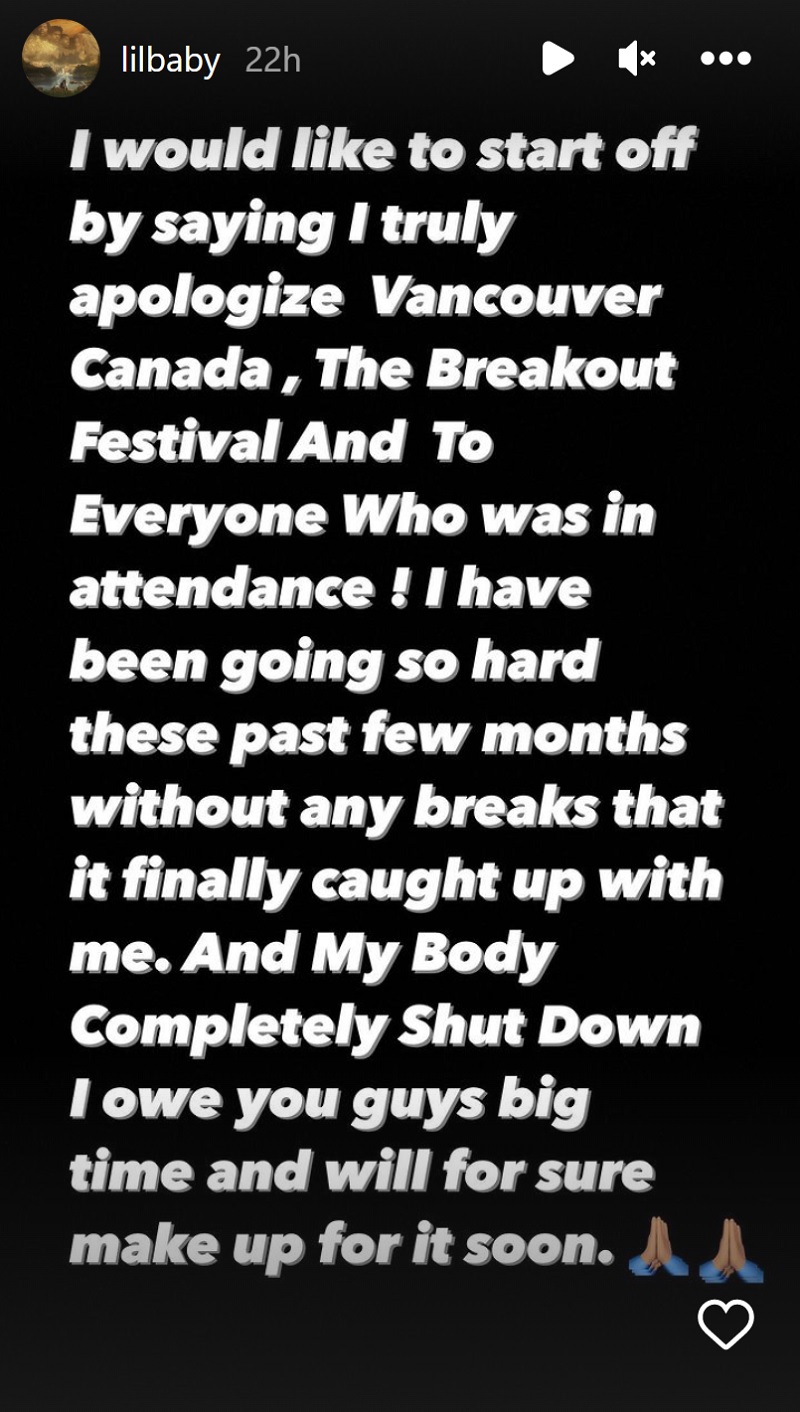 Lil Baby Reportedly Partied With Travis Scott Before Canceling Festival ...