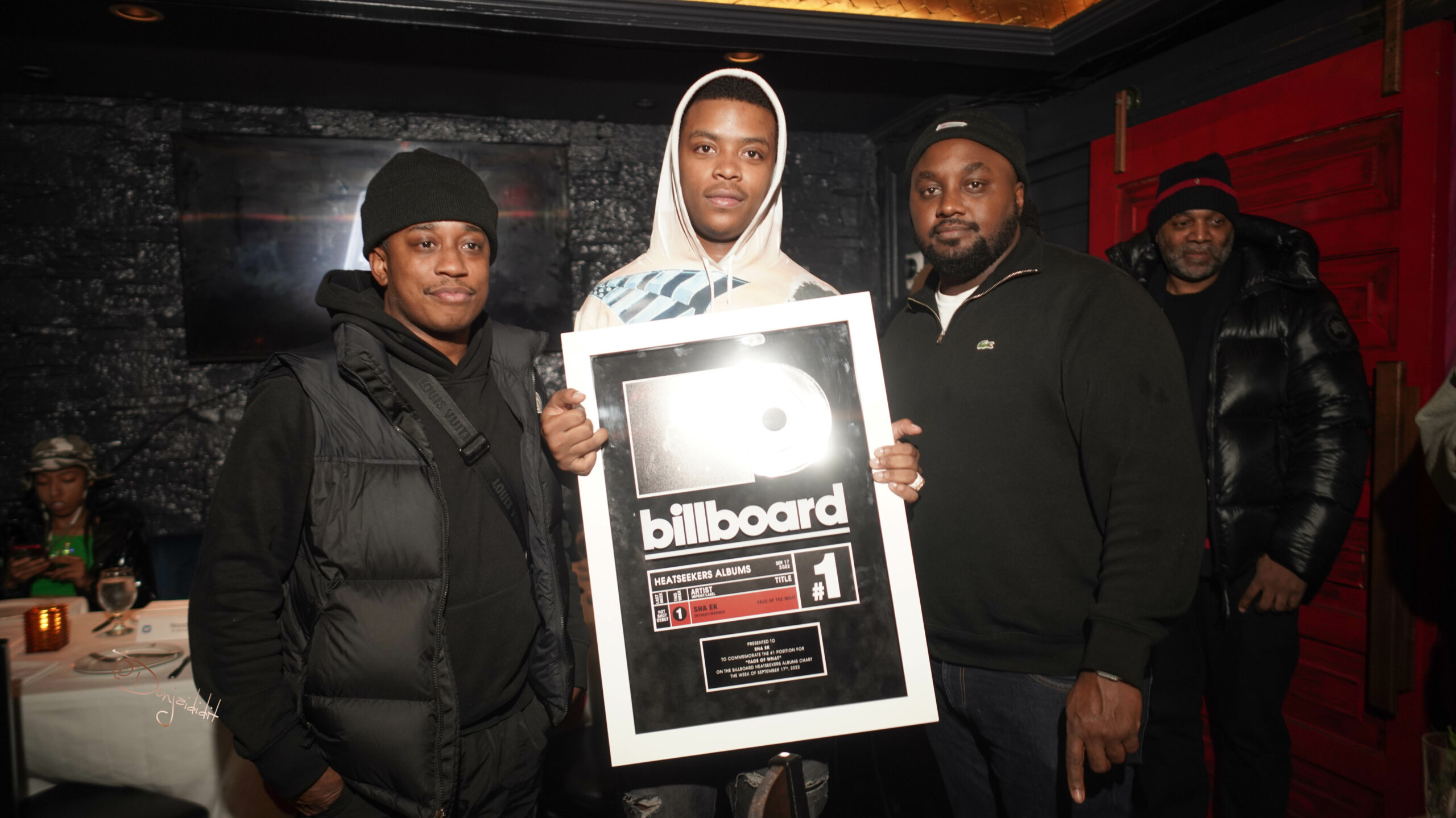 Sha EK Charts #1 On Billboard Heatseekers Chart