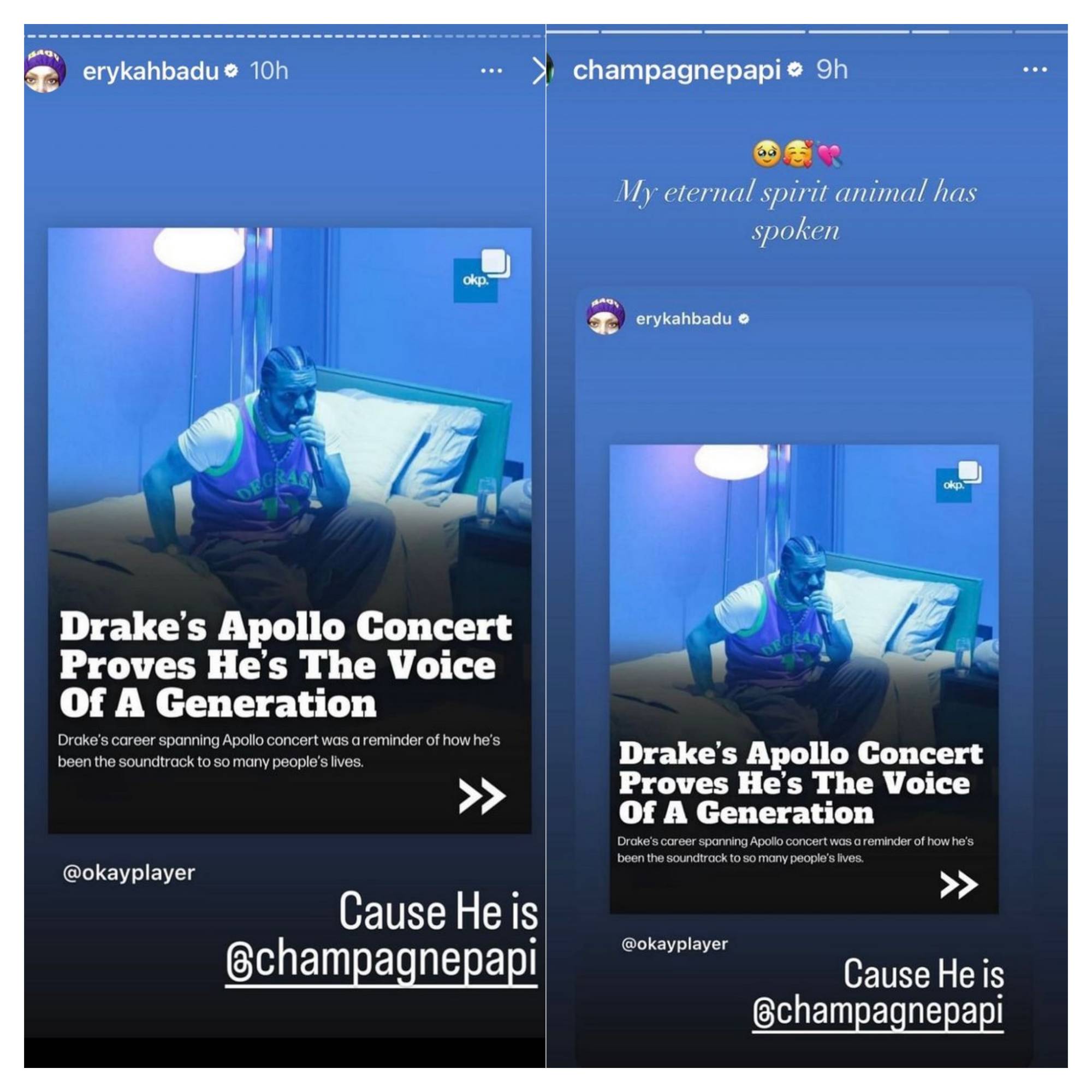 Drake Says This Female Singer Is His Eternal Spirit Animal - AllHipHop