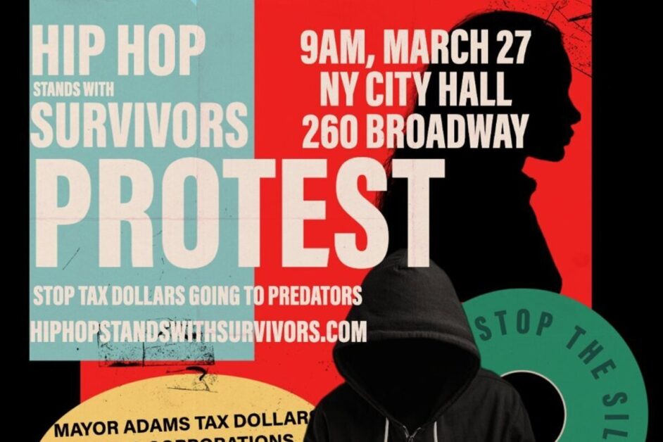 Hip-Hop Stands With Survivors Protests Universal Hip-Hop Museum