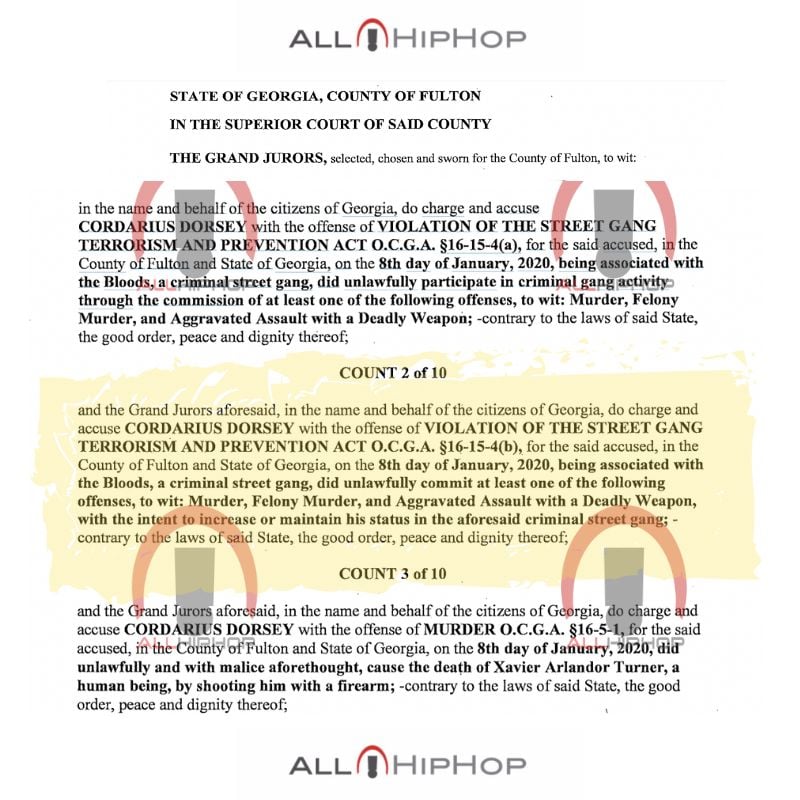 EXCLUSIVE: Young Thug Associate And YSL/Slaughter Gang Member Indicted ...