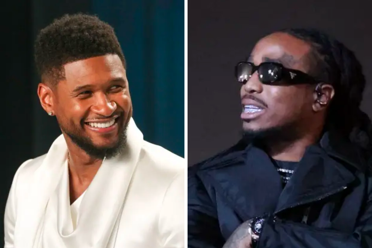 Usher Puts Quavo’s New Boo On Blast During First Public Date: “You Mind ...