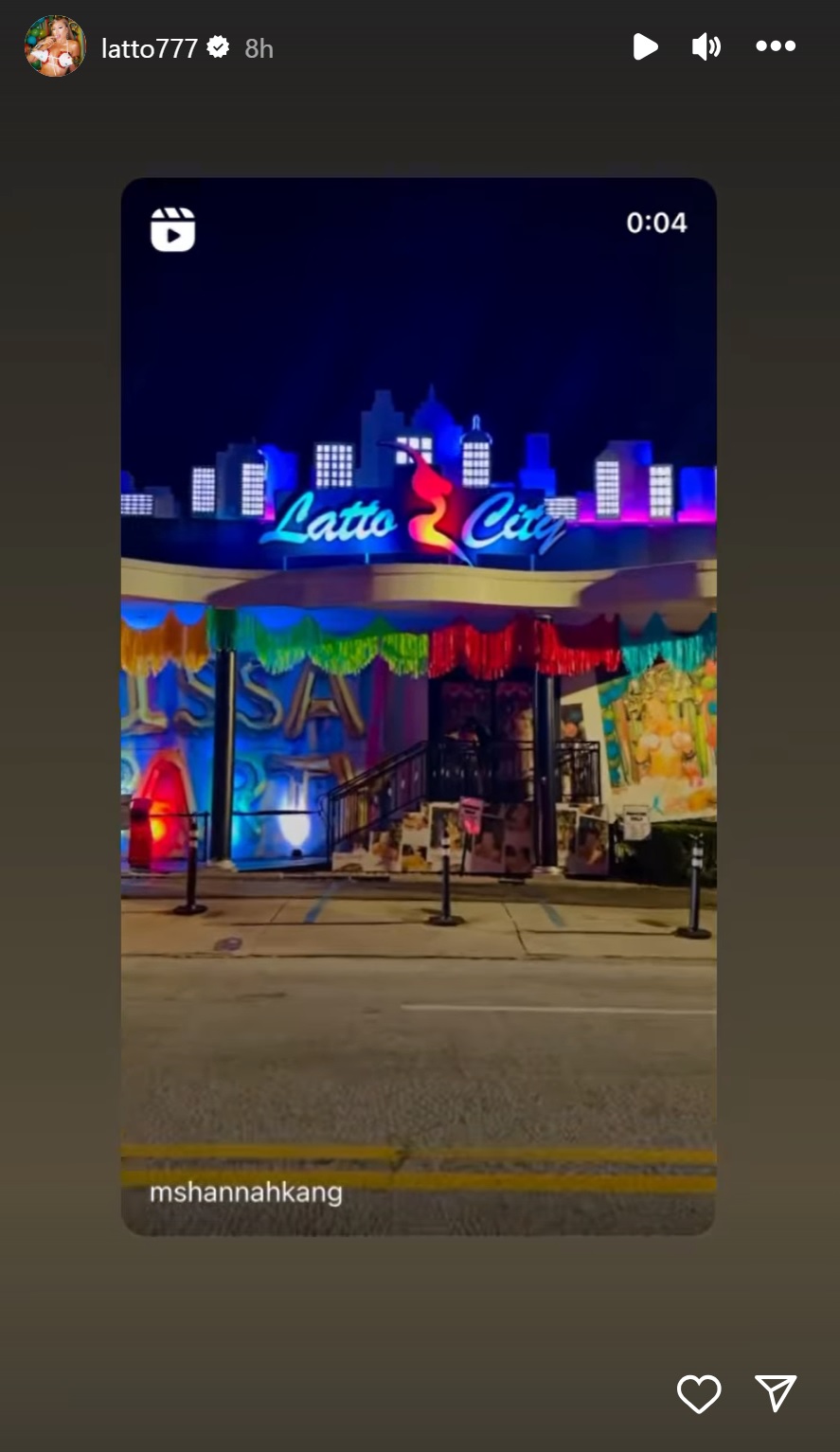 Latto Celebrates New Single At Atlanta's Magic City Strip Club