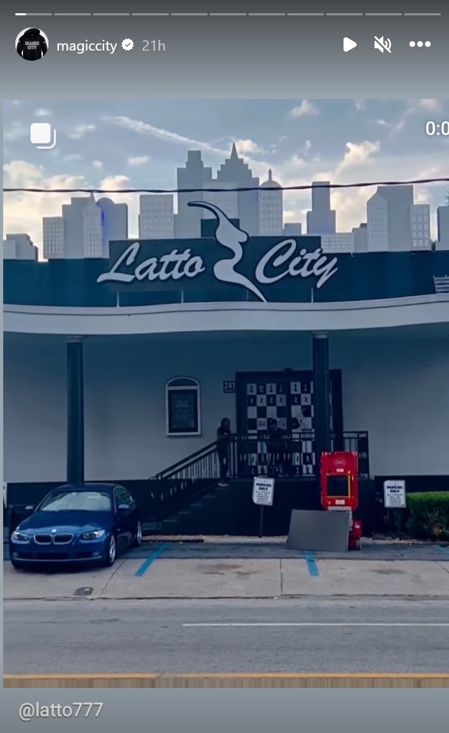 Latto Celebrates New Single At Atlanta's Magic City Strip Club