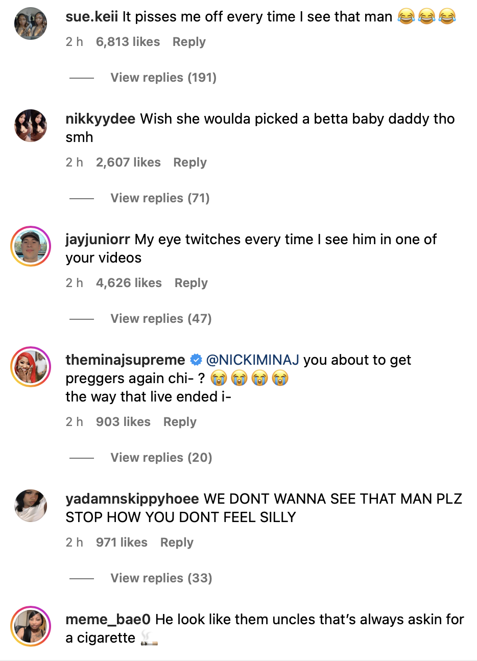 Nicki Minaj Fans Angered by Husband Kenneth Petty’s PDA On Instagram Live - AllHipHop