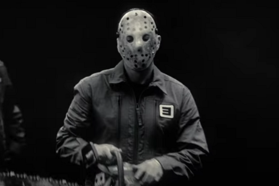 Eminem Channels Jason Voorhees In 'Tobey" Music Video