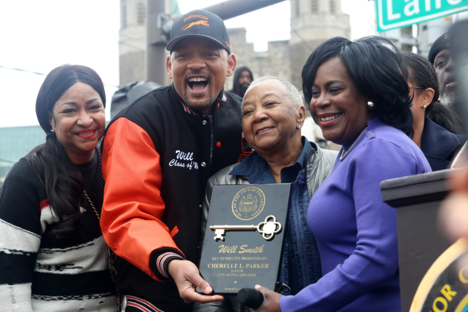 Will Smith Honored With "Will Smith Way" In West Philadelphia