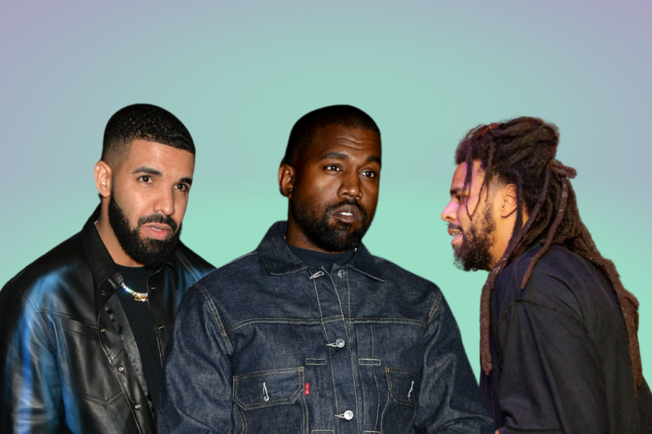 Kanye West Claims He's Team Drake While Tearing Into J. Cole