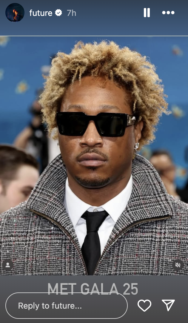 Future Reveals Daring Makeover On Met Gala Carpet