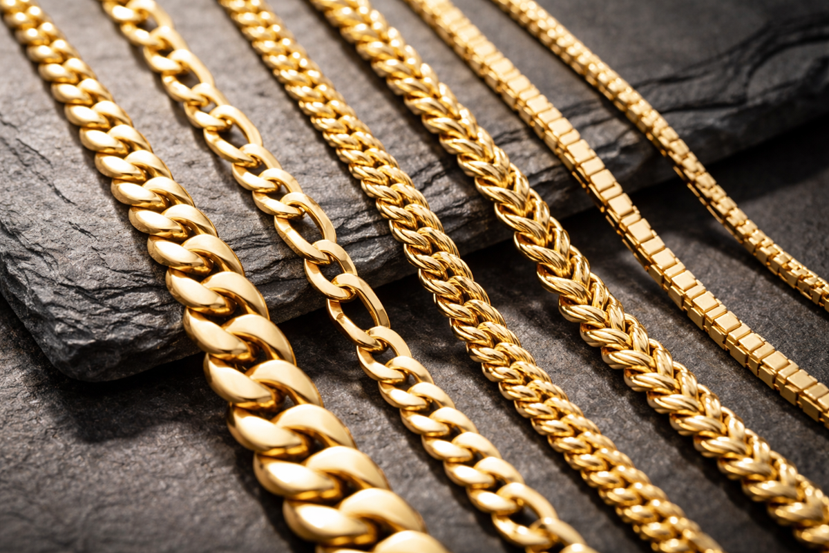 The Most Durable Gold Chain Types for Everyday Wear